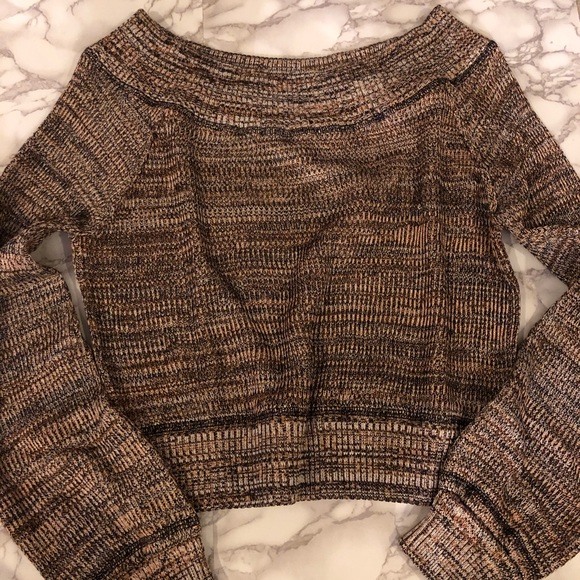 Free People | Sweaters | Nwt Free People Off The Shoulders Slouchy ...